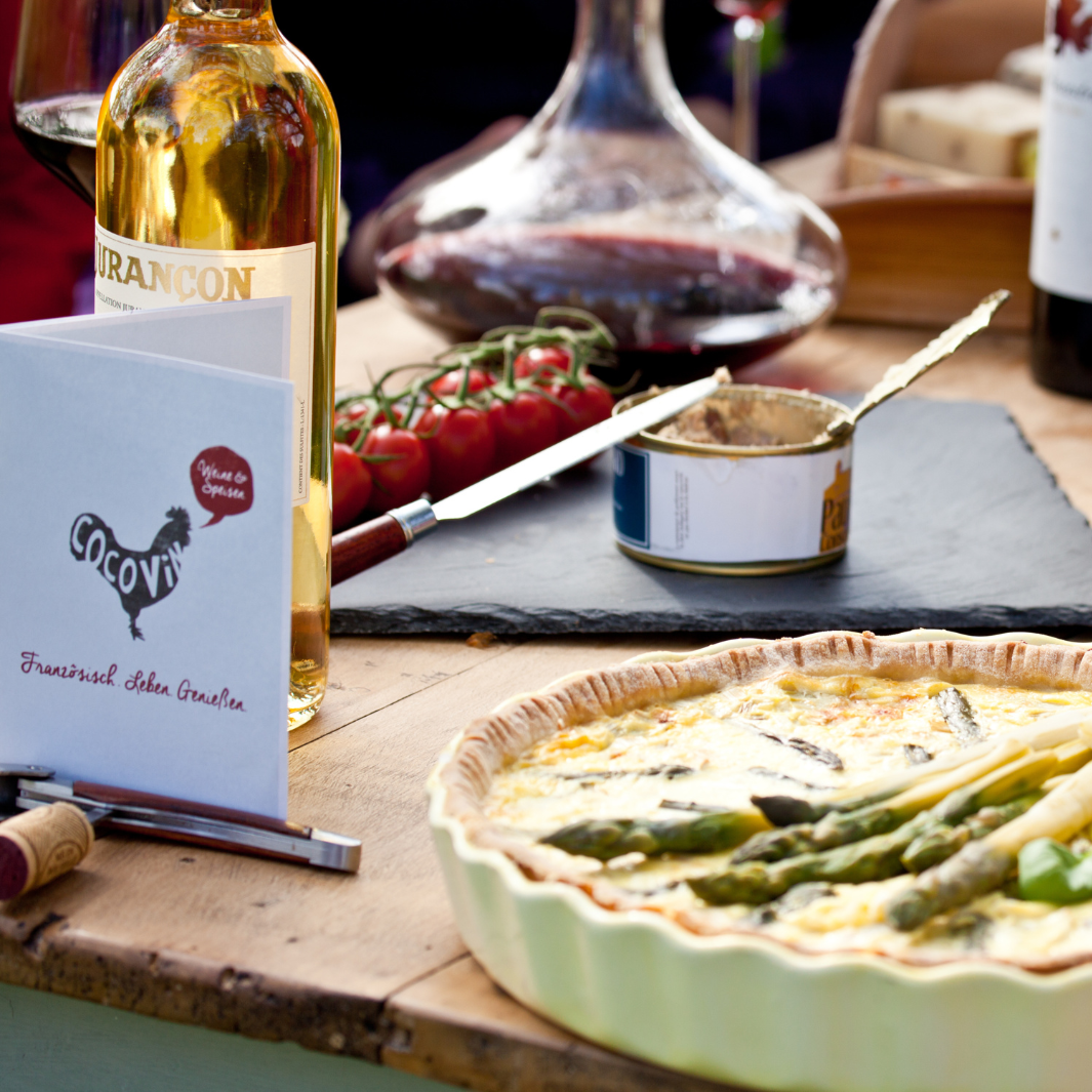 Coco Vin Weine und Speisen