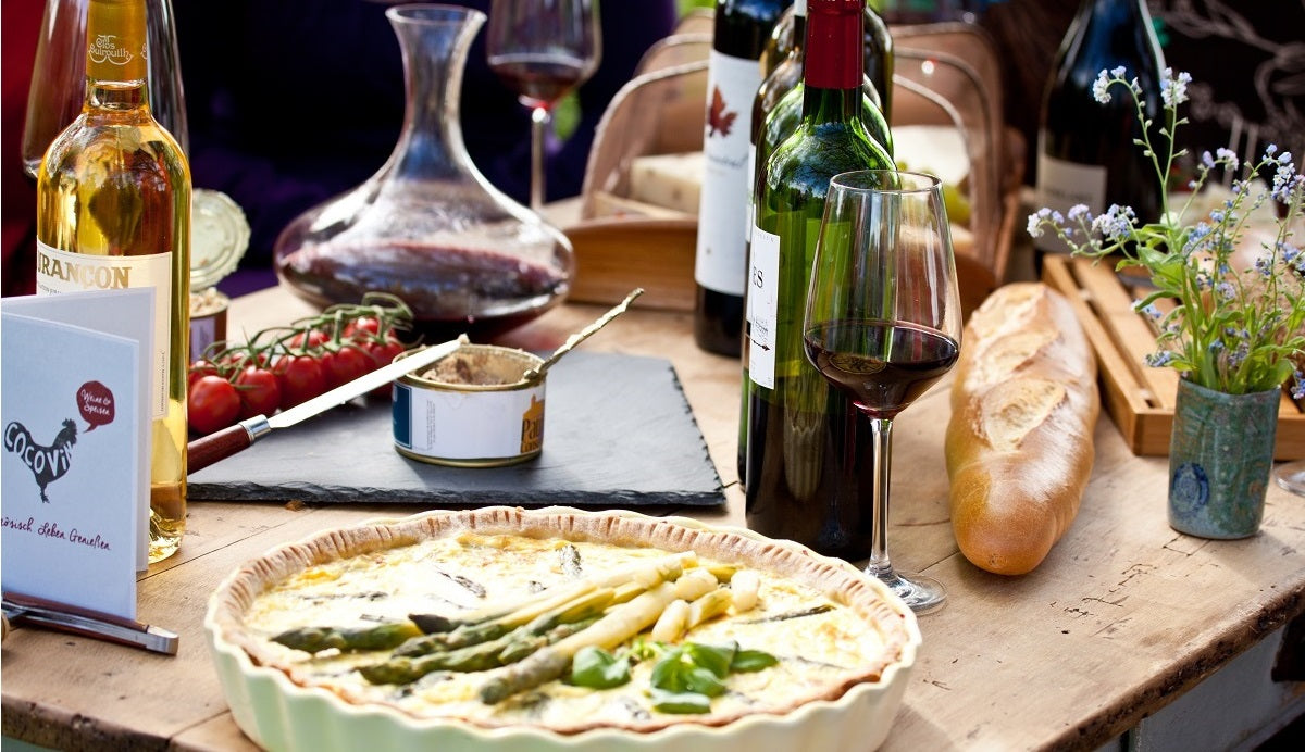 Coco Vin Weine und Speisen